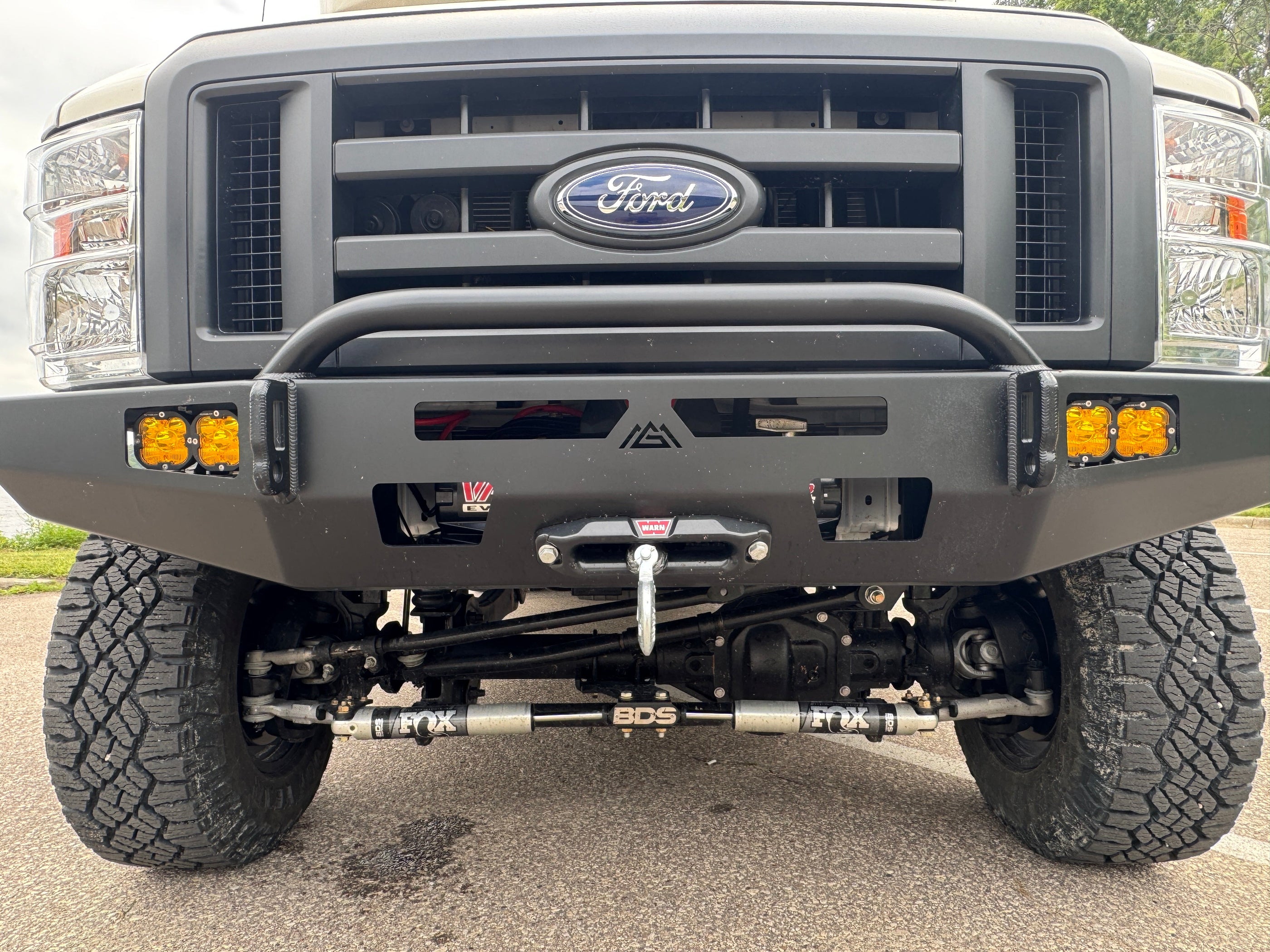 FRONT WINCH BUMPER | FORD ECONOLINE / E-SERIES VANS 2008 up — Goliath ...