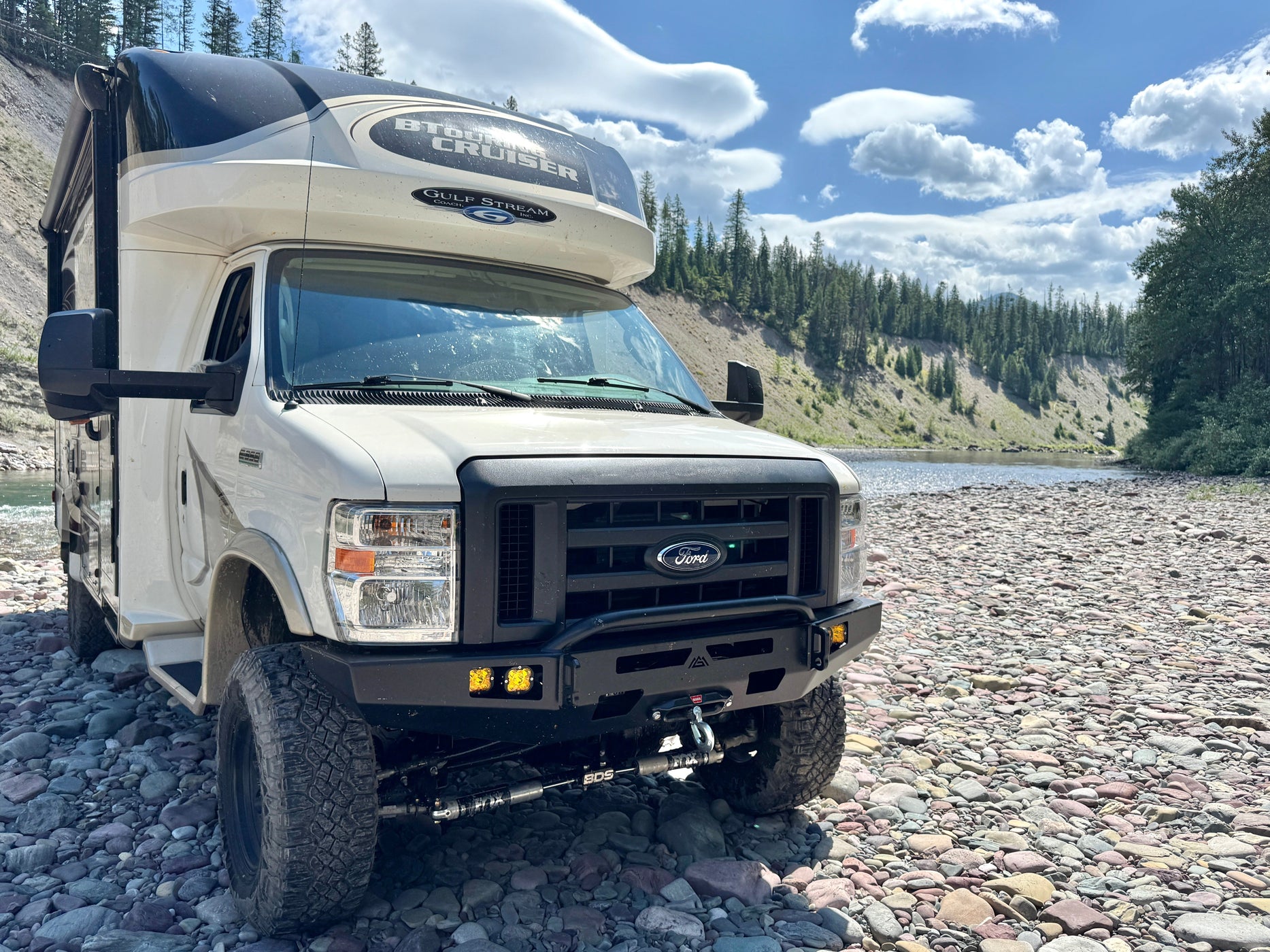 FRONT WINCH BUMPER - FORD ECONOLINE / E-SERIES VANS 2008 up — Goliath ...