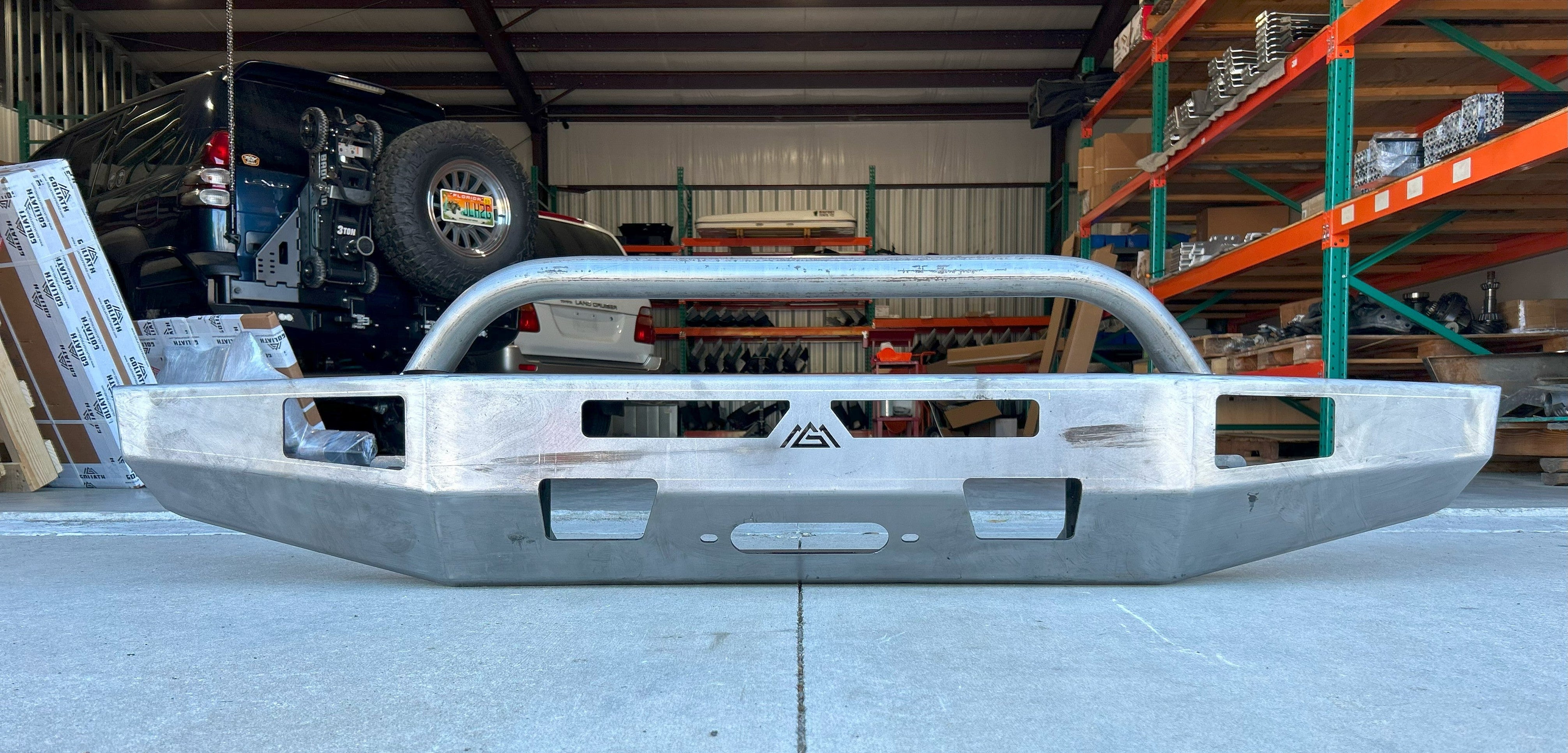 FRONT WINCH BUMPER - FORD ECONOLINE / E-SERIES VANS 2008 up — Goliath ...