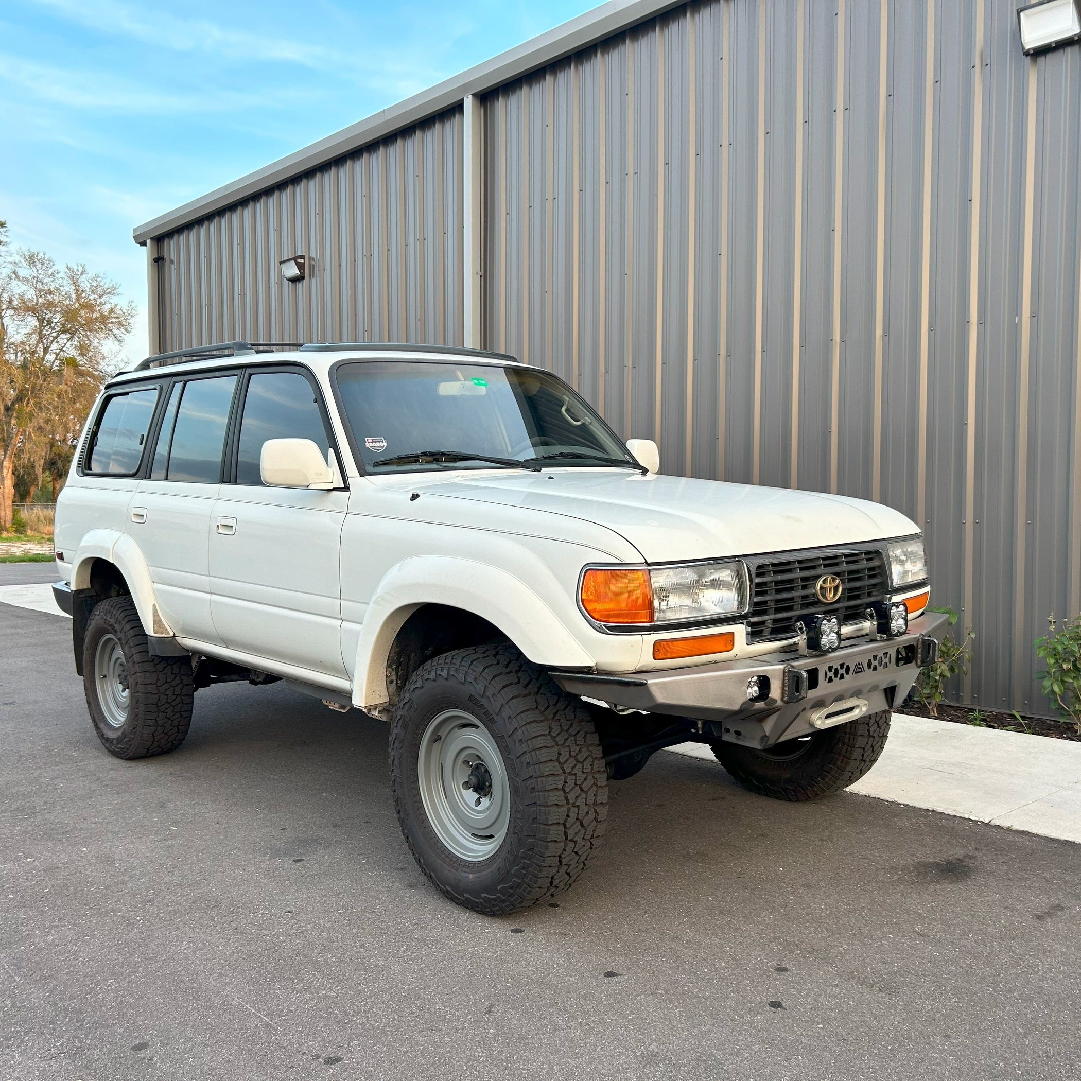 High Clearance Front Winch Bumper | LC80 — Goliath Off Road