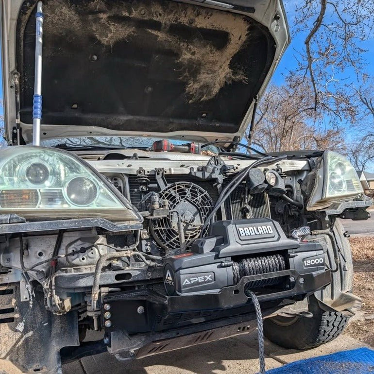 Hidden Winch Mount | Lexus GX470 — Goliath Off Road