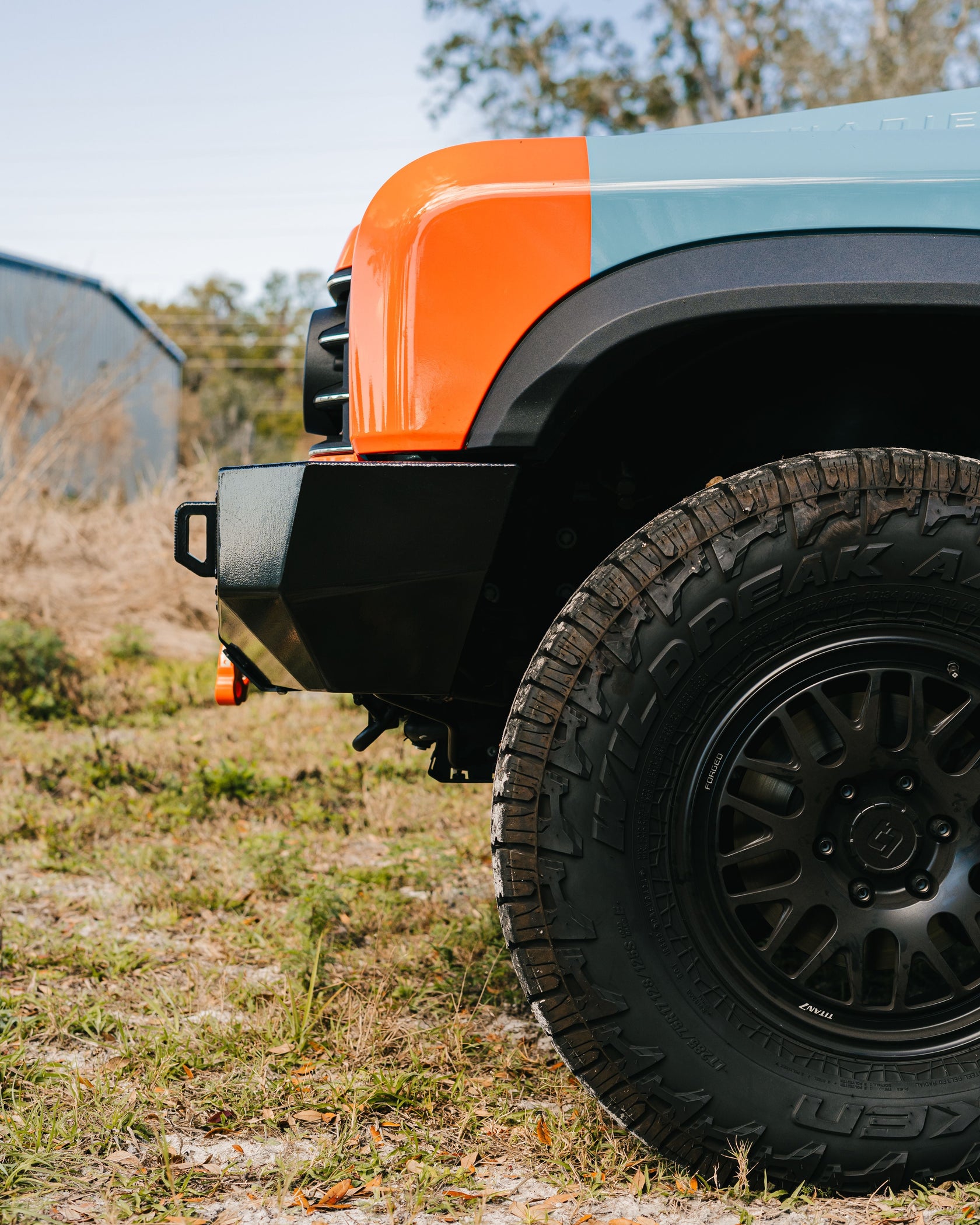 Modular Front Winch Bumper Ineos Grenadier — Goliath Off Road