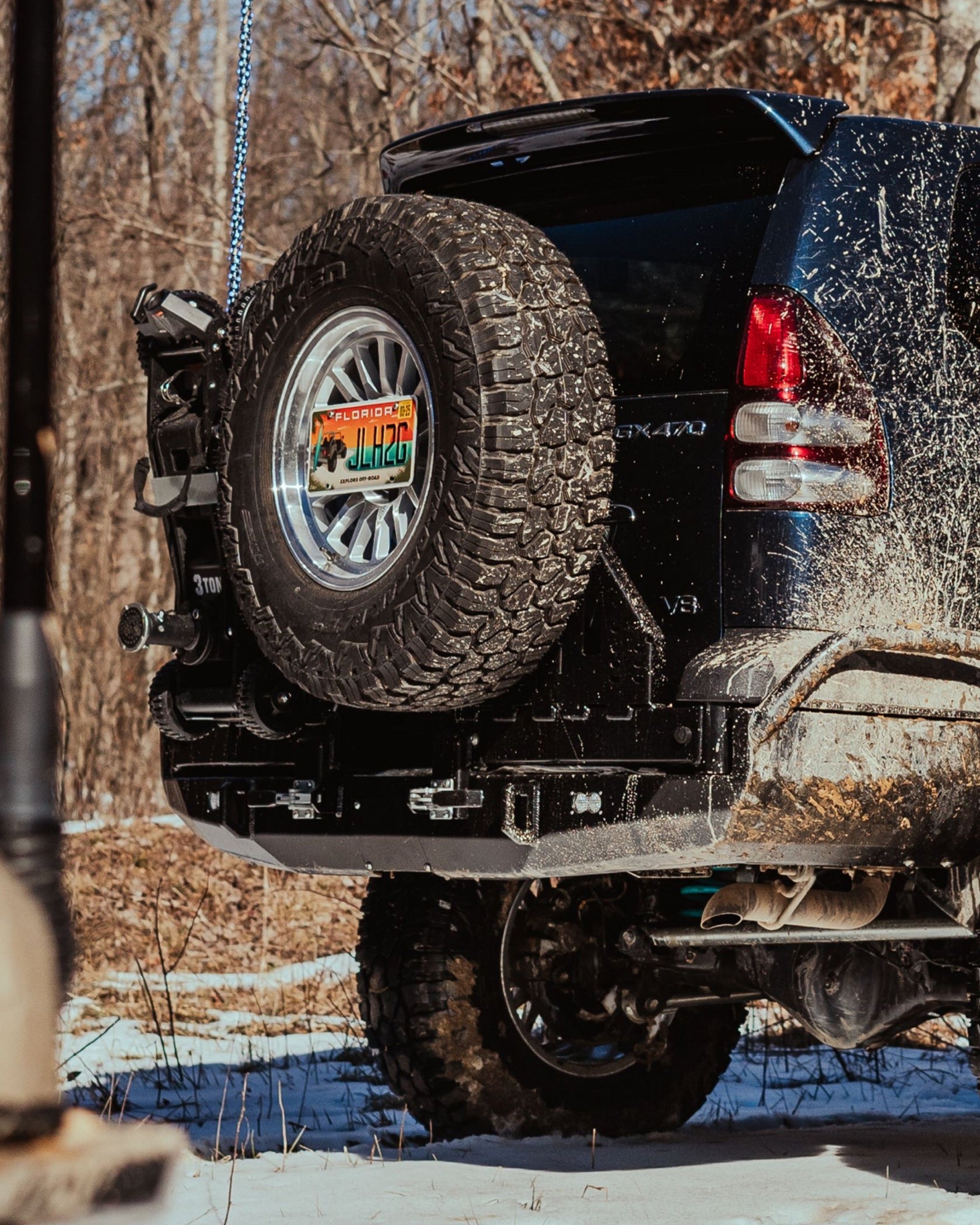 Enduro Series Rear Swing Out Bumper | Lexus GX470 — Goliath Off Road