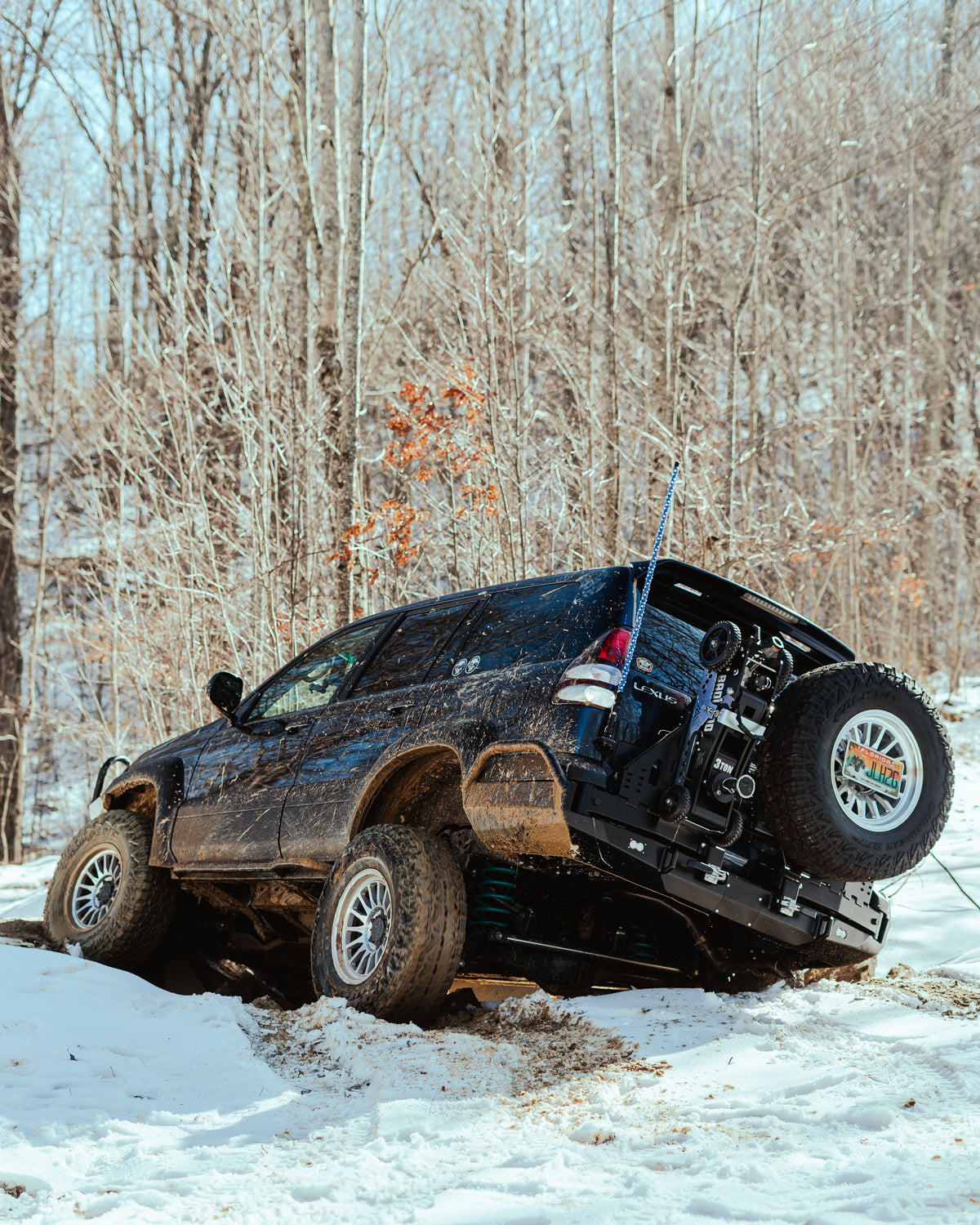 Enduro Series Rear Swing Out Bumper | Lexus GX470 — Goliath Off Road