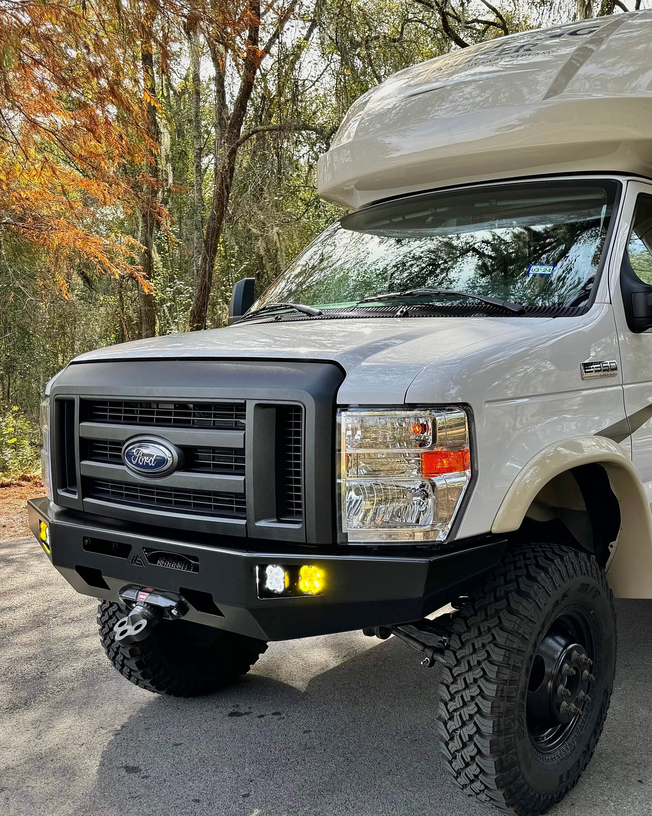 FRONT WINCH BUMPER - FORD ECONOLINE / E-SERIES VANS 2008 up — Goliath ...