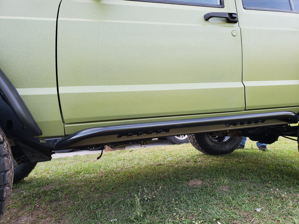 Jeep Cherokee XJ Rock Sliders – Goliath Off Road