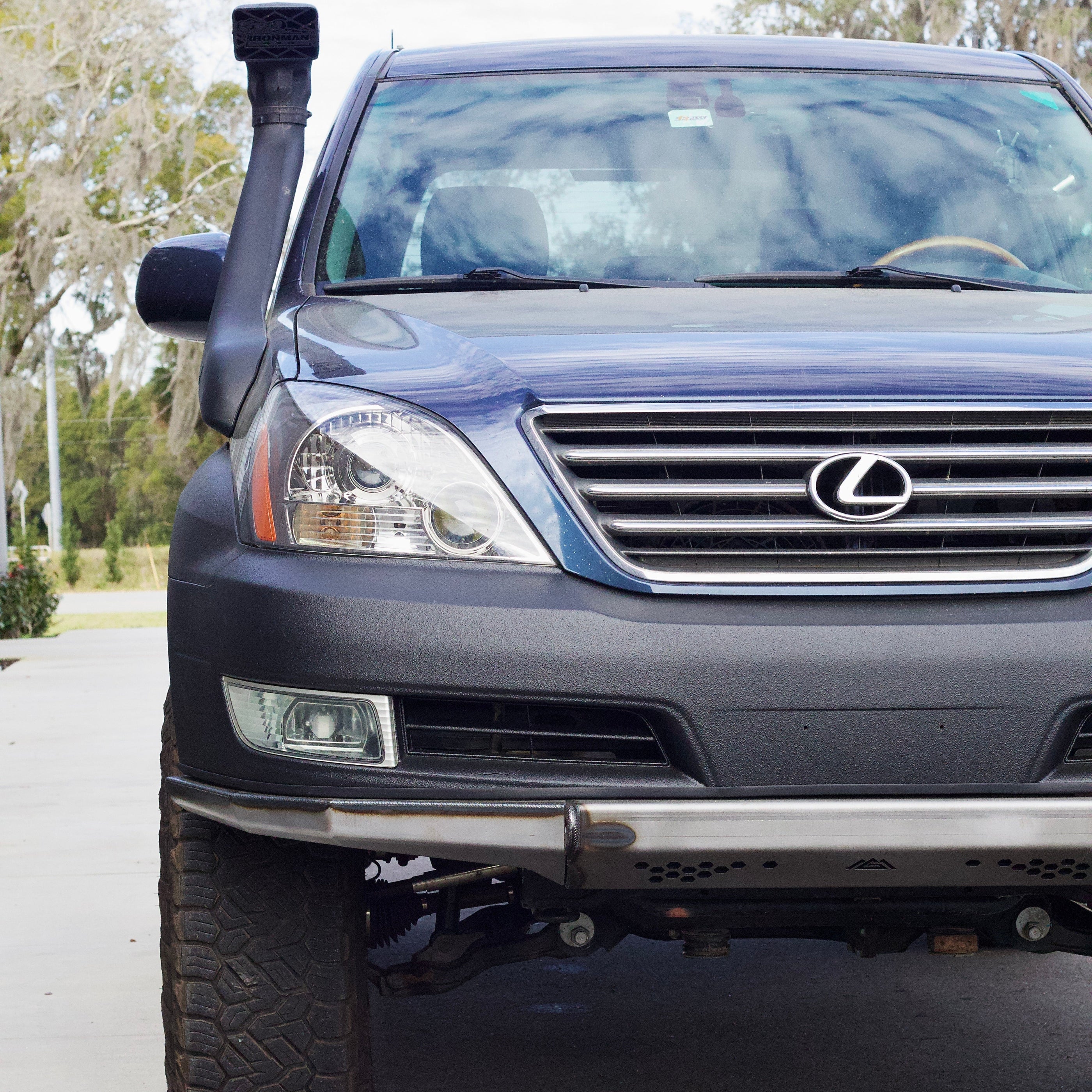 Lexus GX470 - Front Low Pro Series Winch Bumper — Goliath Off Road