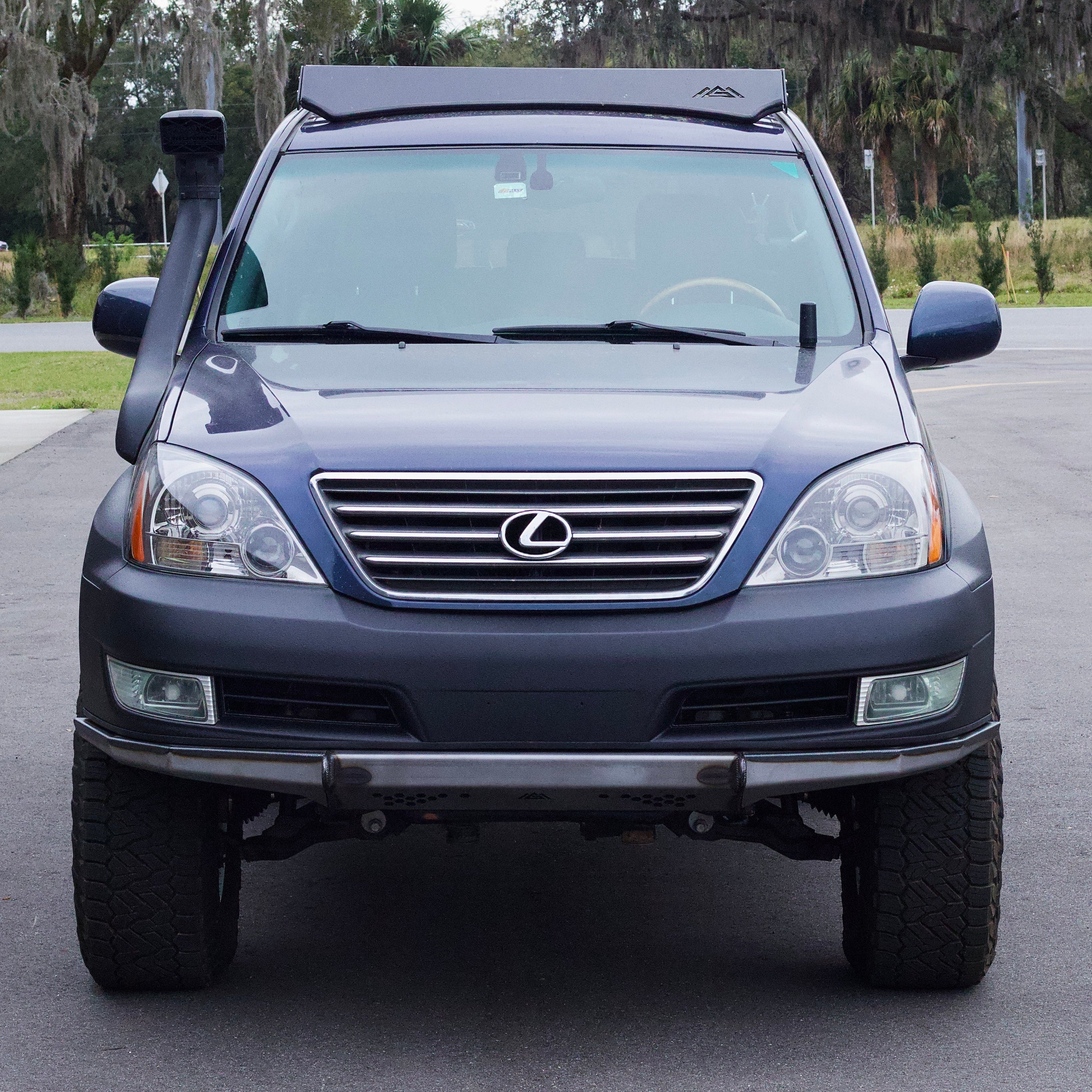 Lexus GX470 - Front Low Pro Series Winch Bumper — Goliath Off Road