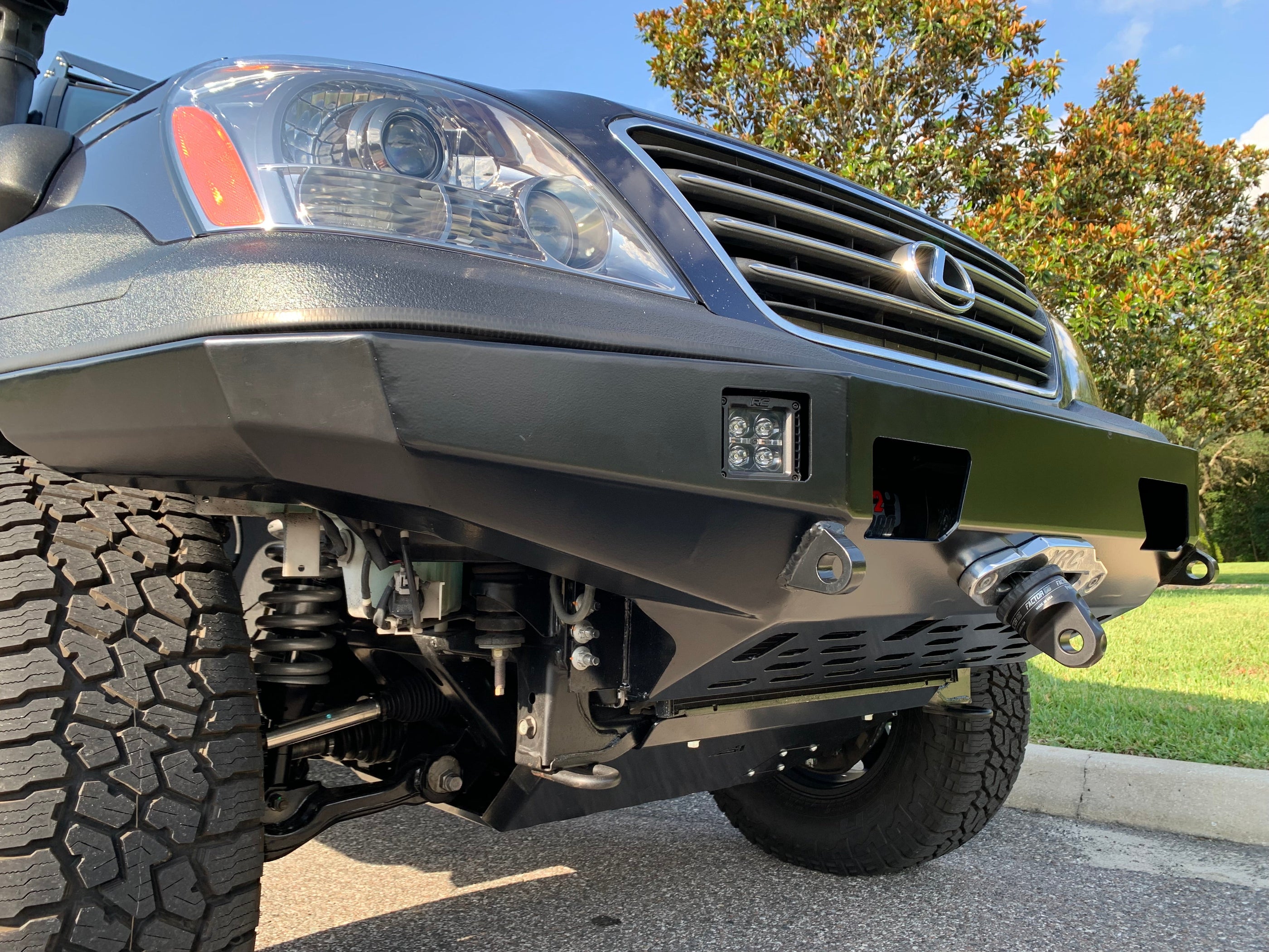 FRONT WINCH BUMPER TREKKER | LEXUS GX470 — Goliath Off Road