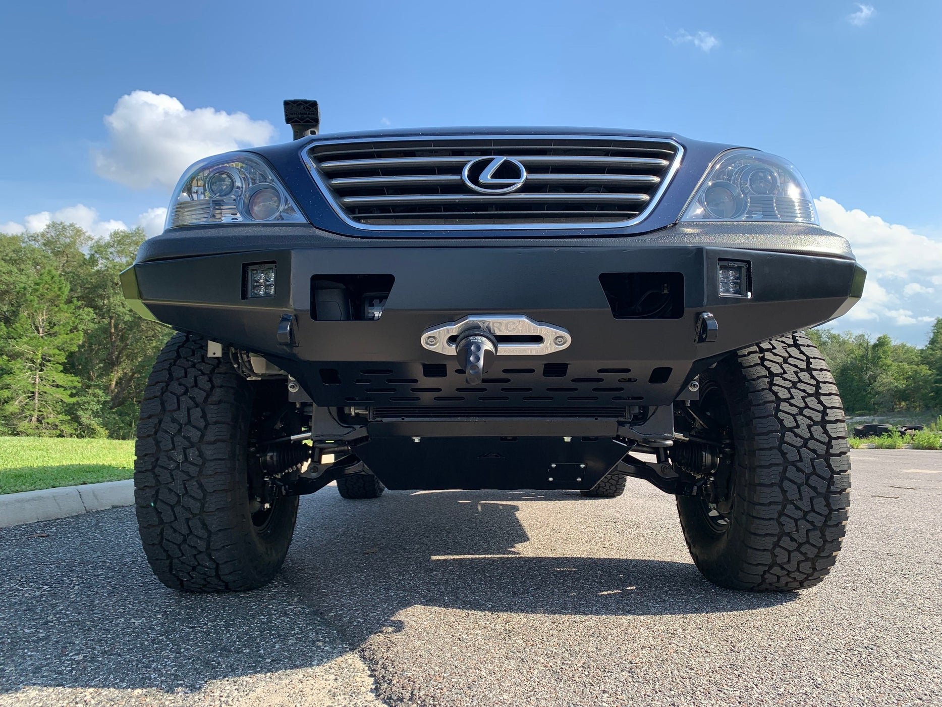 FRONT WINCH BUMPER TREKKER | LEXUS GX470 — Goliath Off Road