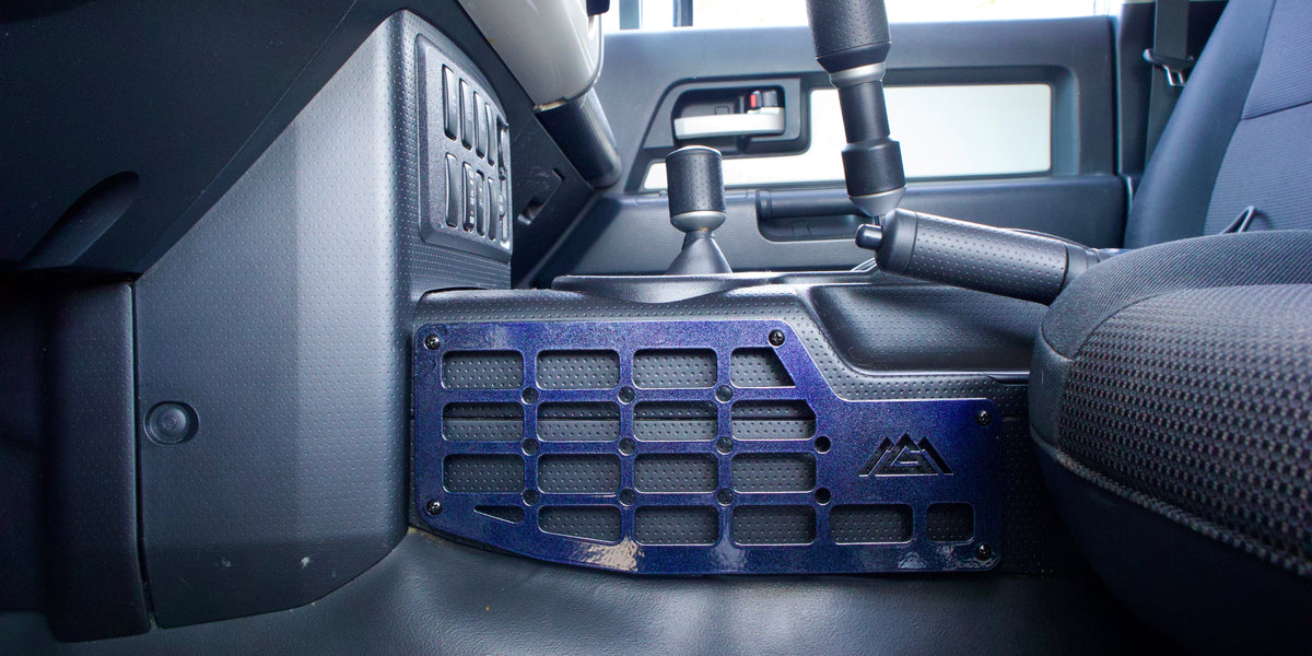 Center Console Molle Panels | Toyota FJ Cruiser — Goliath Off Road