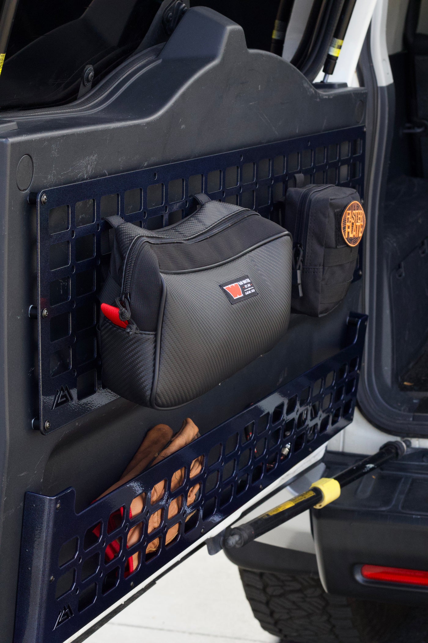 Rear Hatch Upper Molle Panel | Toyota FJ Cruiser — Goliath Off Road